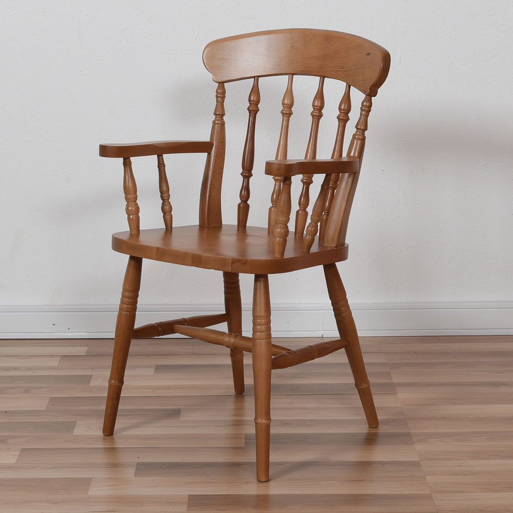 Mauve Furniture : Chairs - Farmhouse spindle-back carver